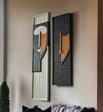 Parallel Muses wall decor ( Set of 2 )