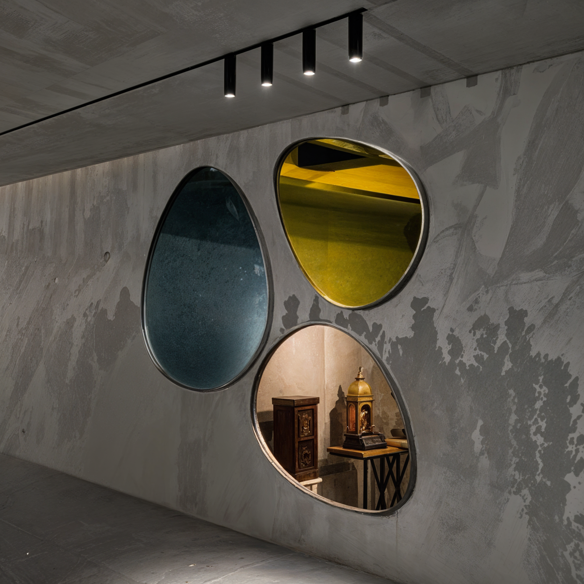 Triputi Wall mirror