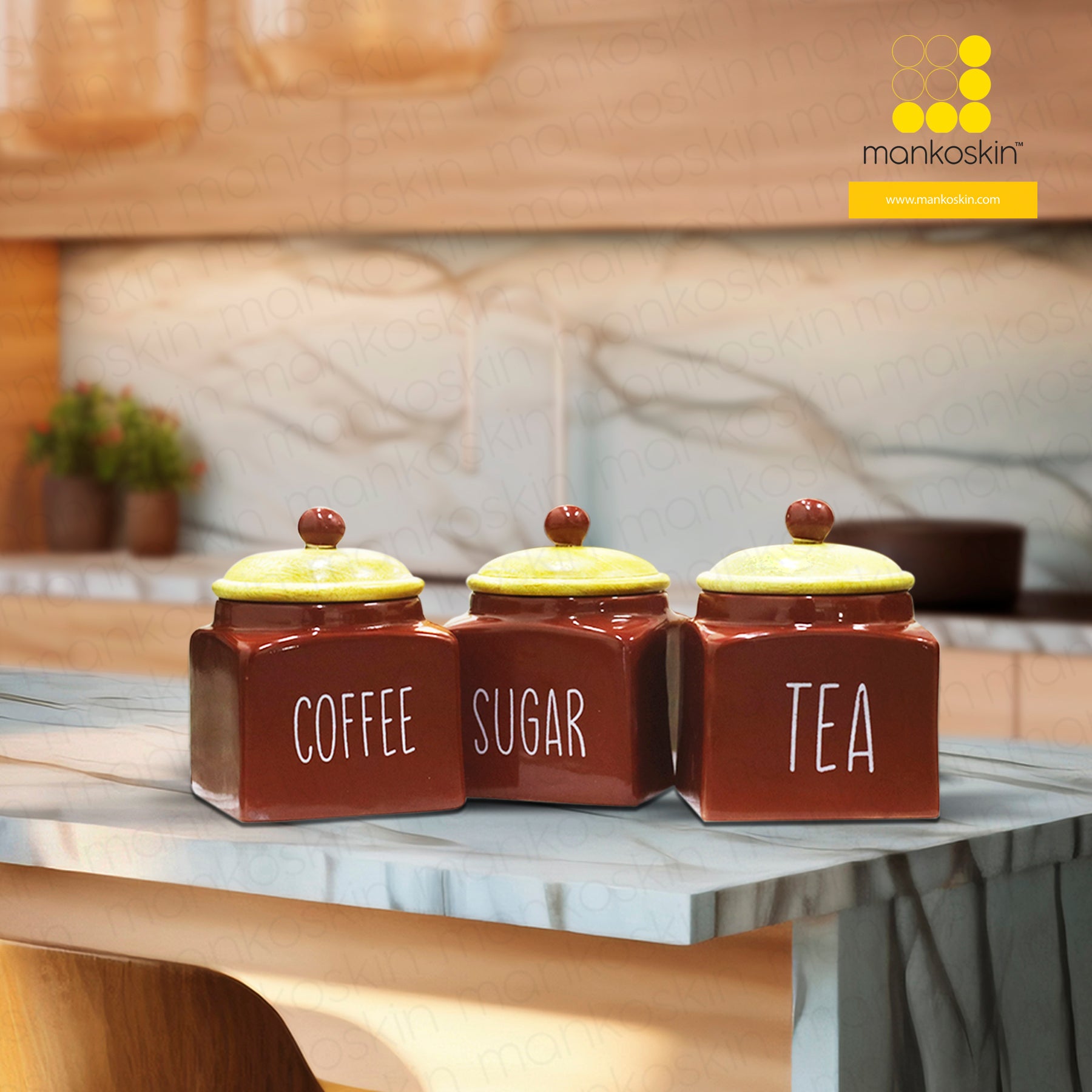 Kitchen Jars - Set of 3